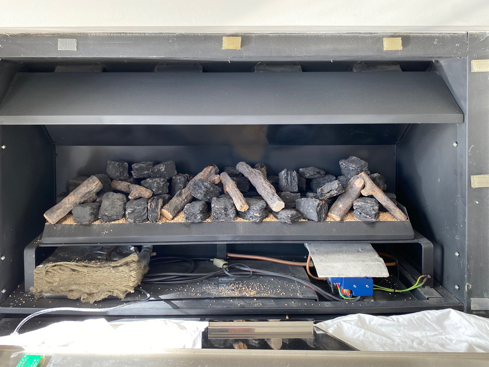 Step-by-step install instructions for Living Flame burners